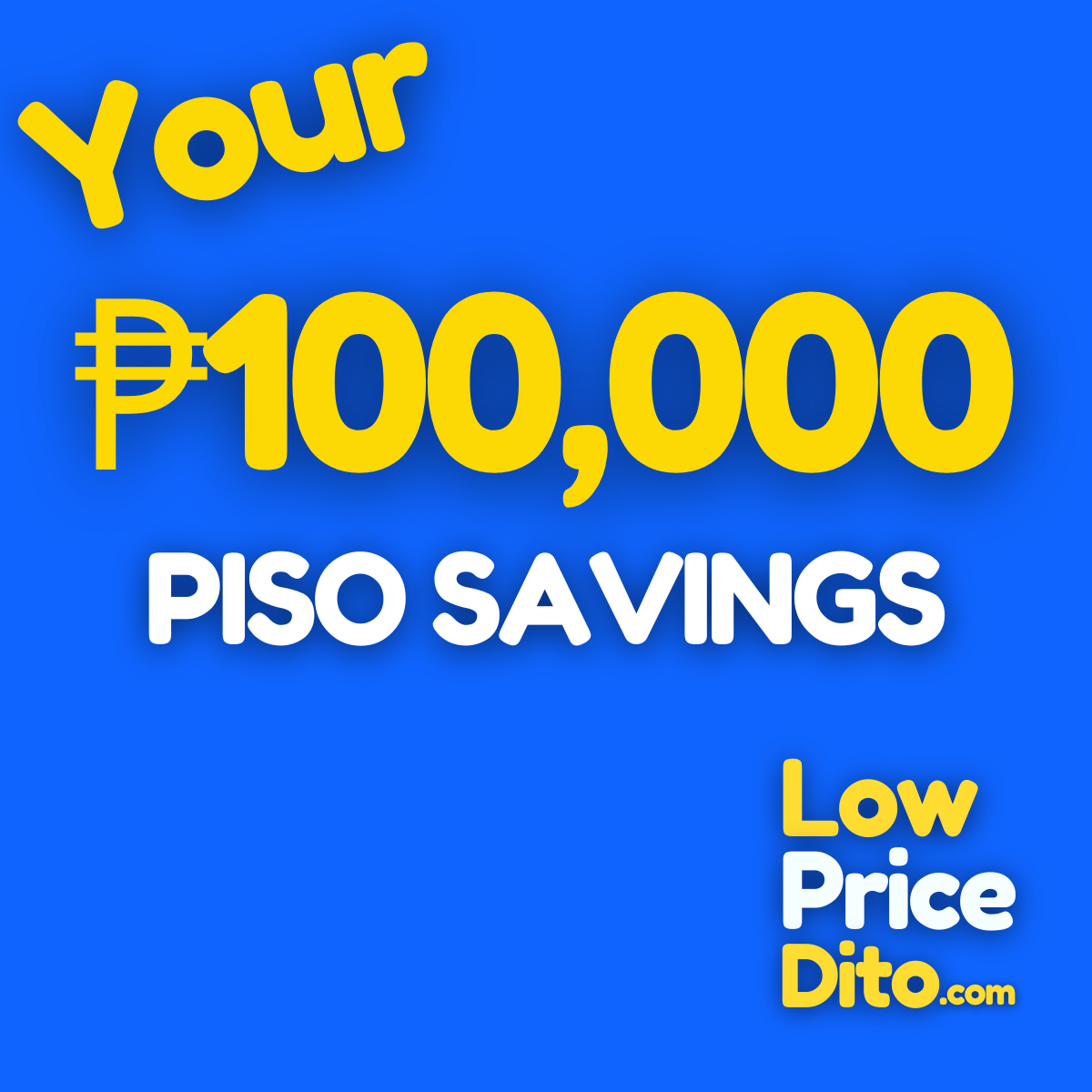 Fact Sheet: Your Piso Savings & VIP Journey